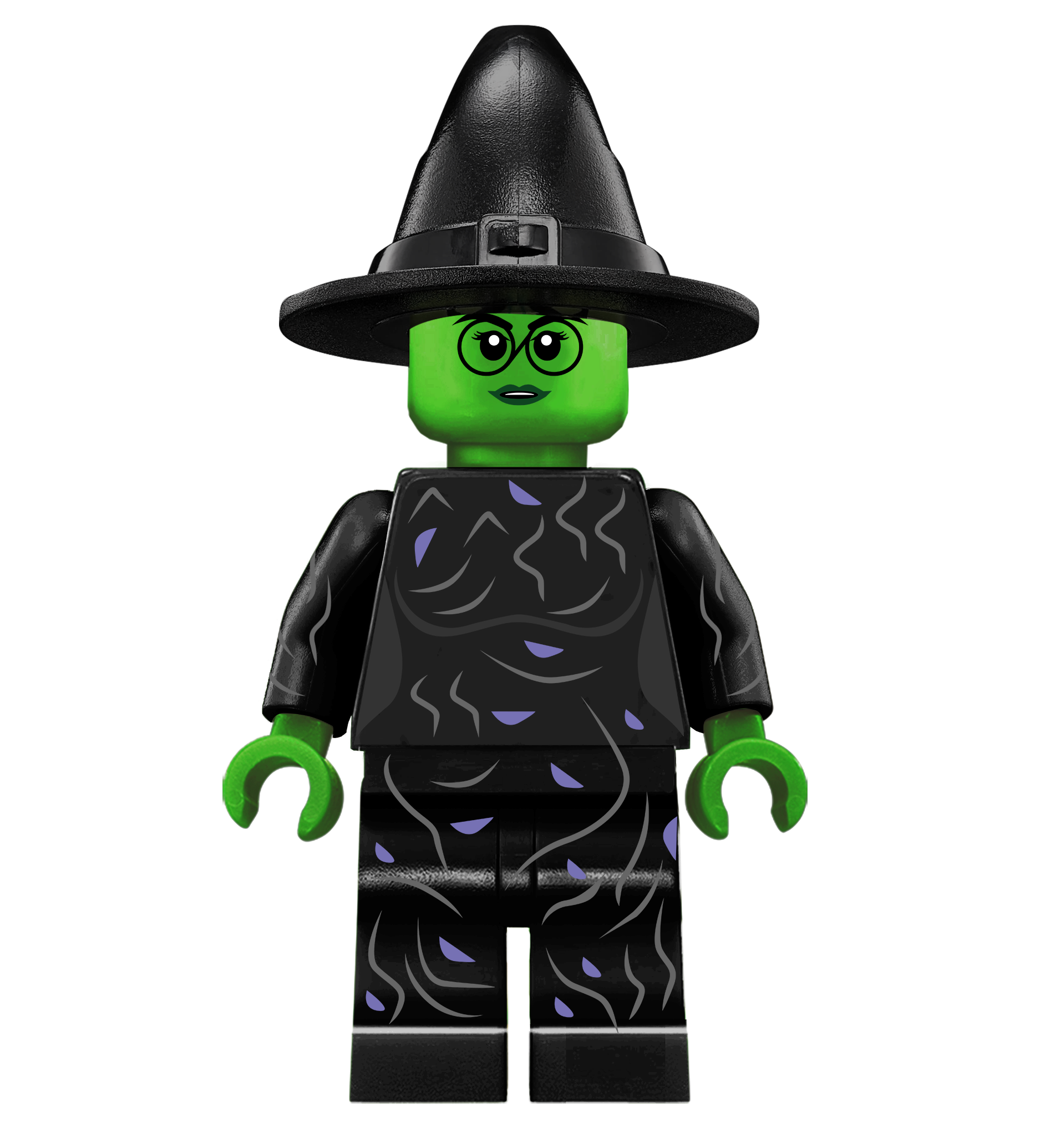 Elphaba - Famous Minifigs Custom Printed Minifigure – BRICK STORE