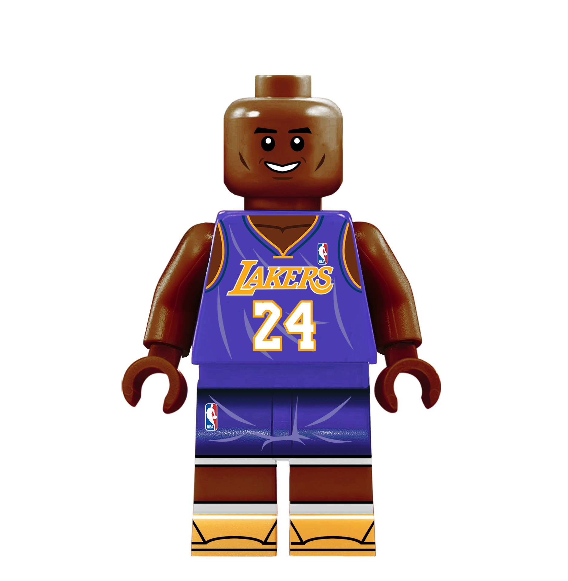 Kobe Bryant (AWAY) - Famous Minifigs Custom Printed Minifigure – BRICK ...