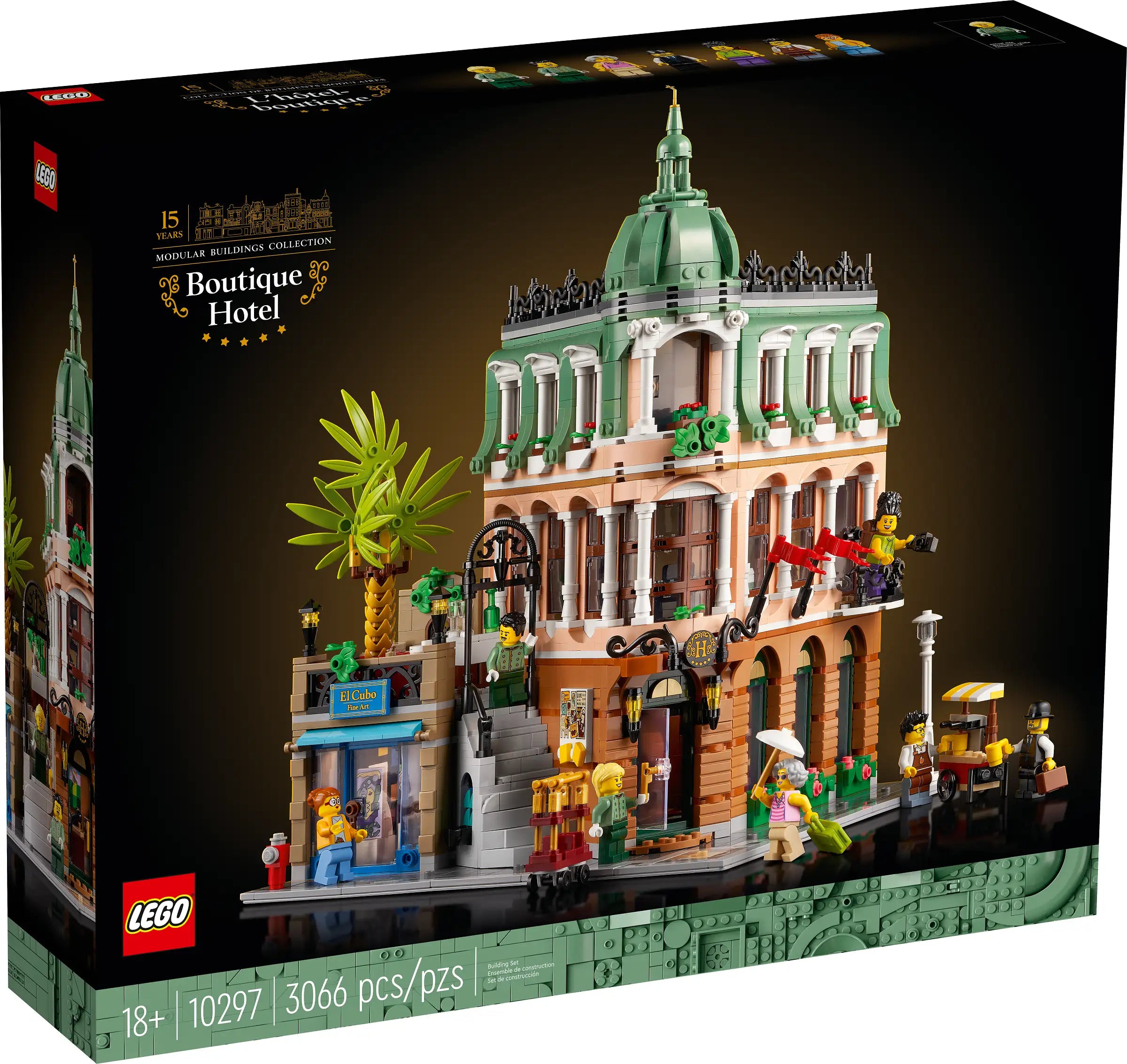 LEGO Creator: Modular Buildings Collection 10297 Boutique Hotel – BRICK ...