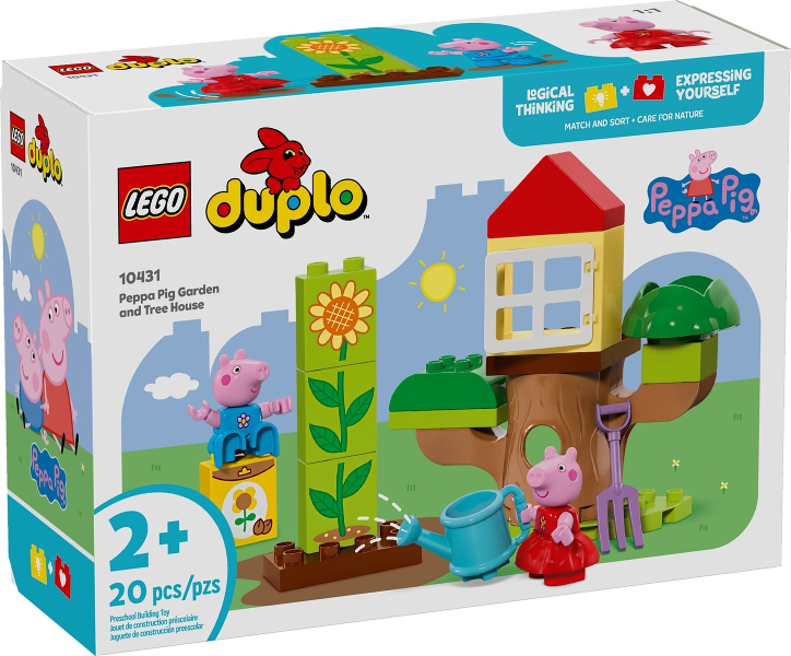 LEGO Duplo 10431 Peppa Pig Garden and Tree House – BRICK STORE