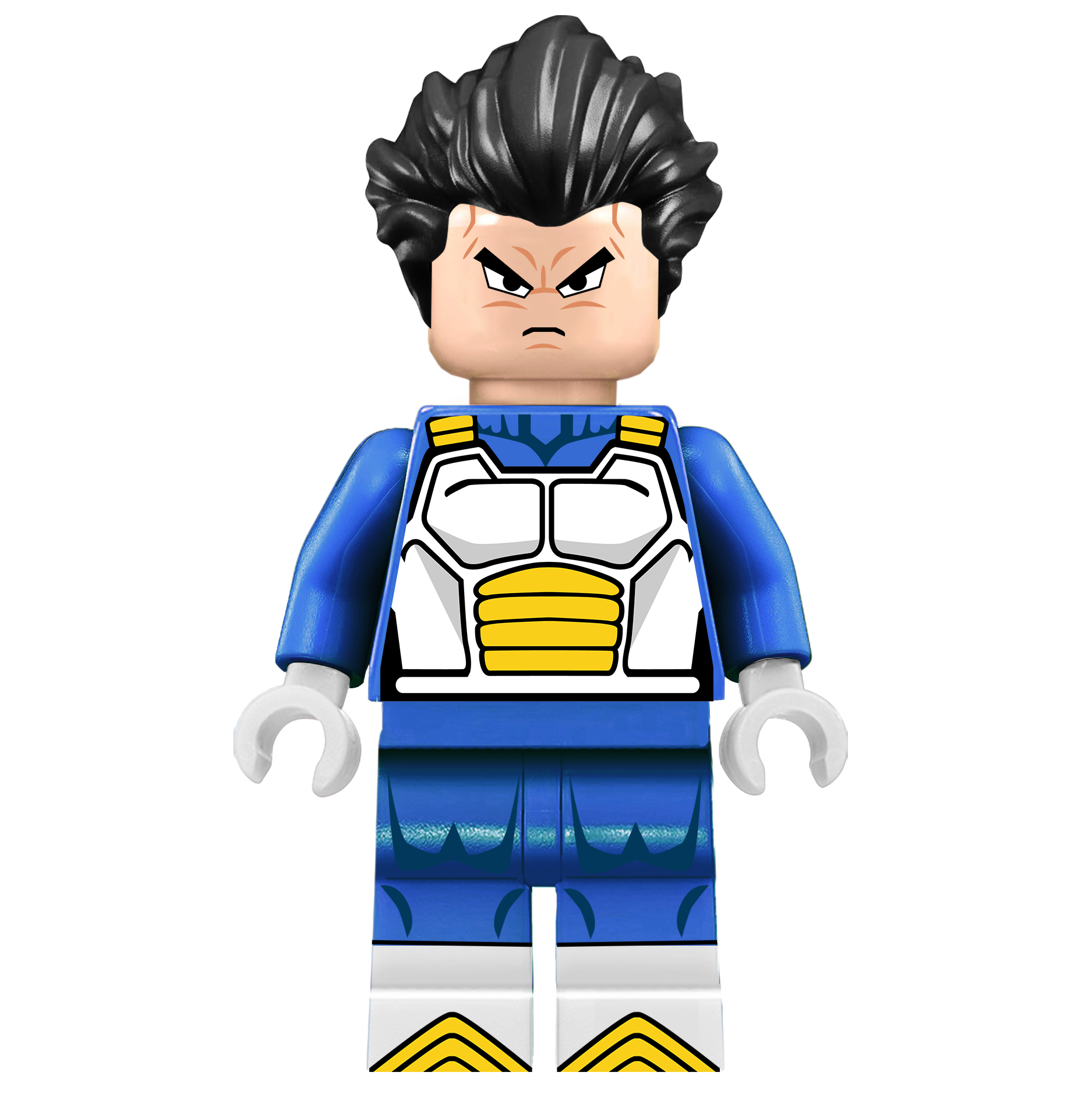 Vegeta - Famous Minifigs Custom Printed Minifigure – BRICK STORE