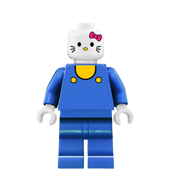 Hello Kitty - Famous Minifigs Custom Printed Minifigure – BRICK STORE