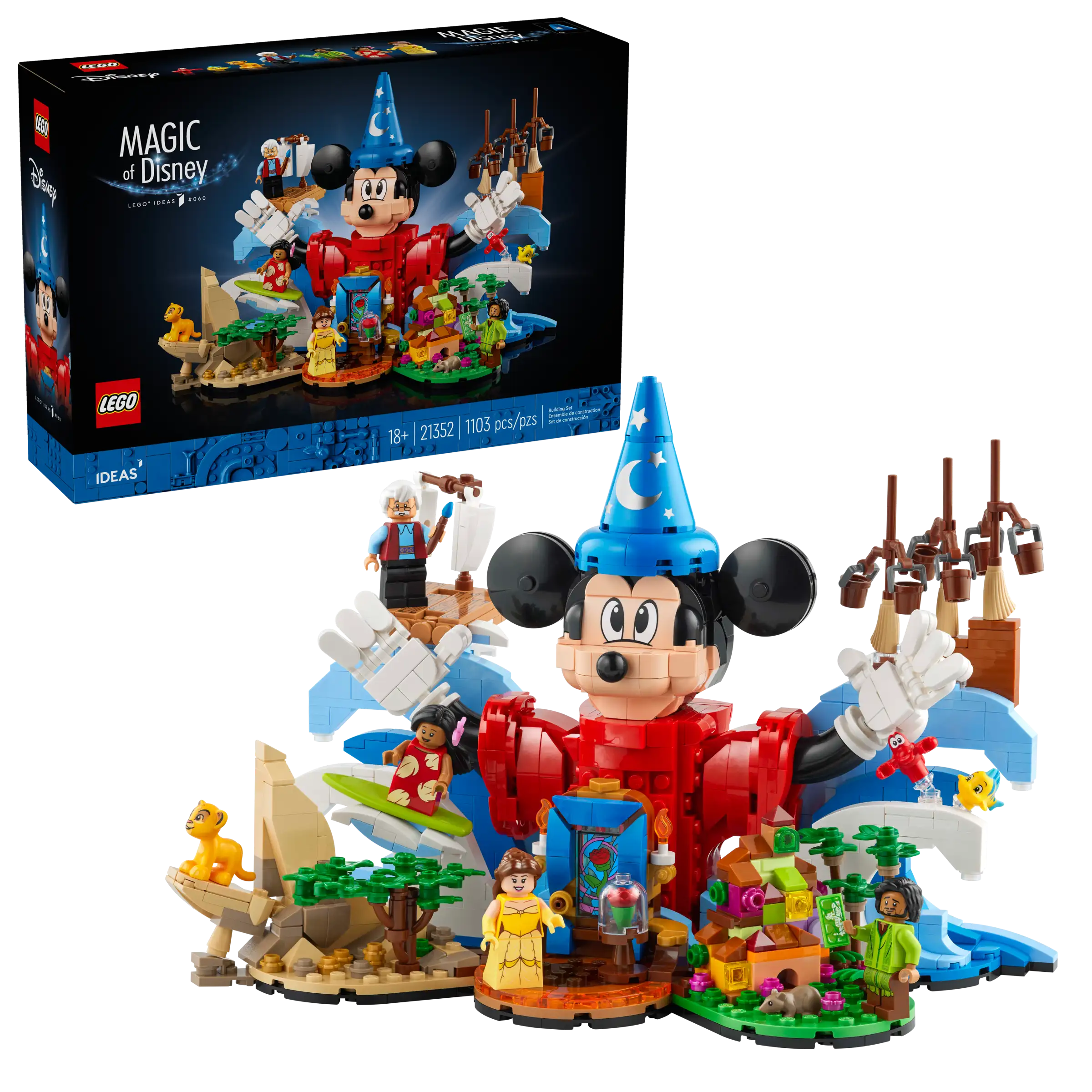 LEGO Ideas 21352 Magic of Disney – BRICK STORE