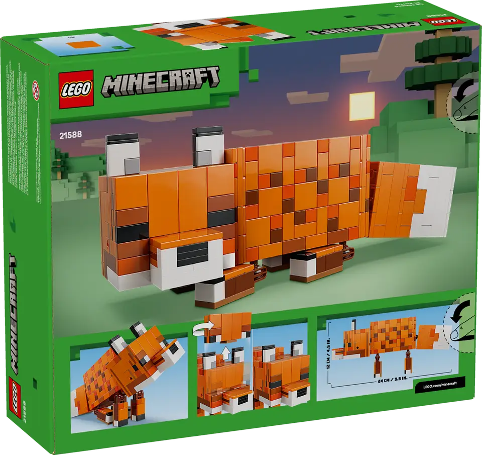 LEGO Minecraft 21588 The Fox – BRICK STORE