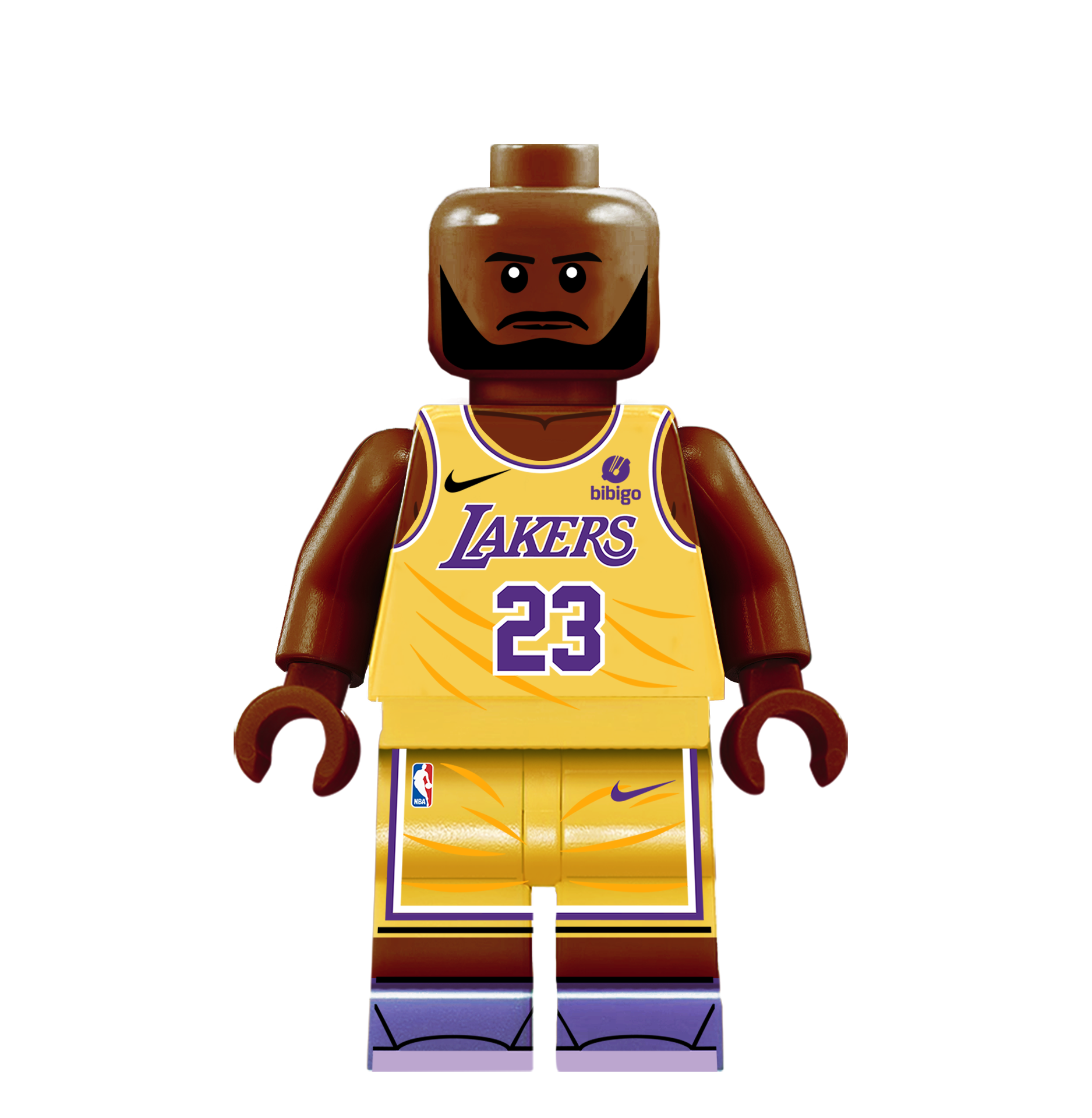 Lebron James - Famous Minifigs Custom Printed Minifigure – BRICK STORE