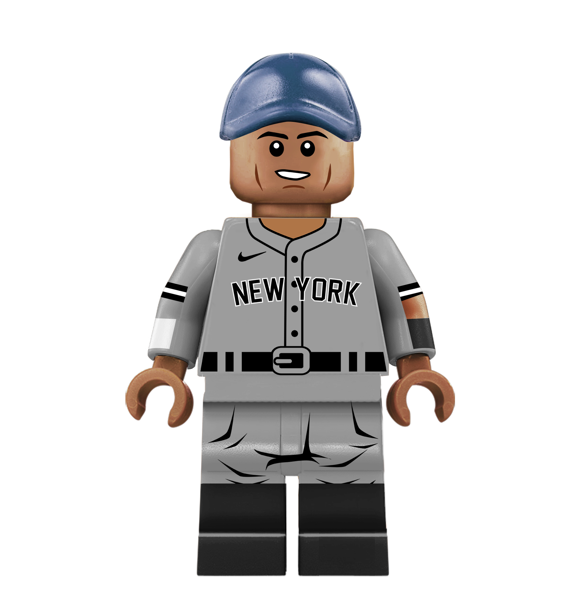 Aaron Judge (AWAY) - Famous Minifigs Custom Printed Minifigure – BRICK ...