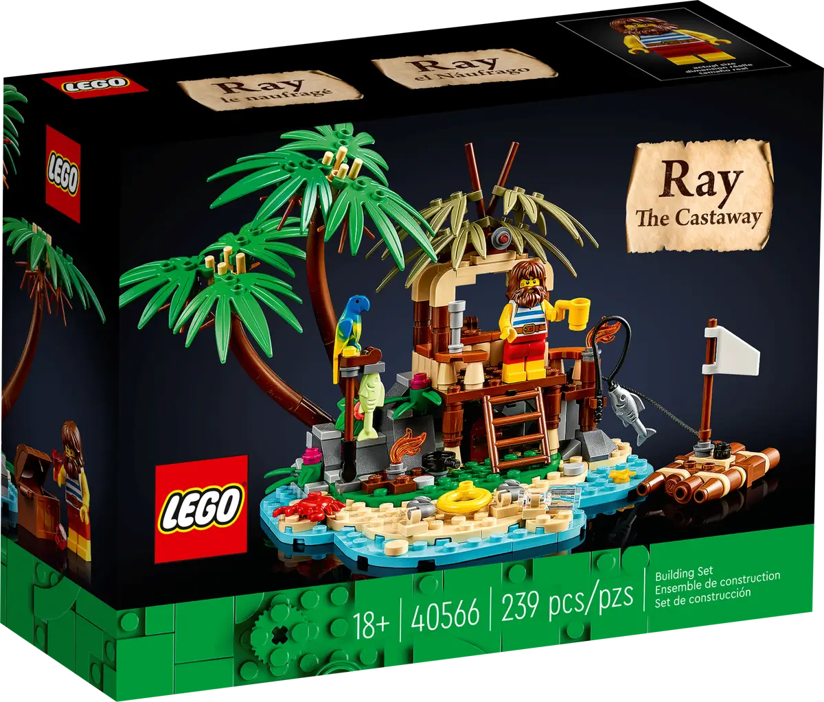 LEGO Ideas 40566 Ray The Castaway – BRICK STORE