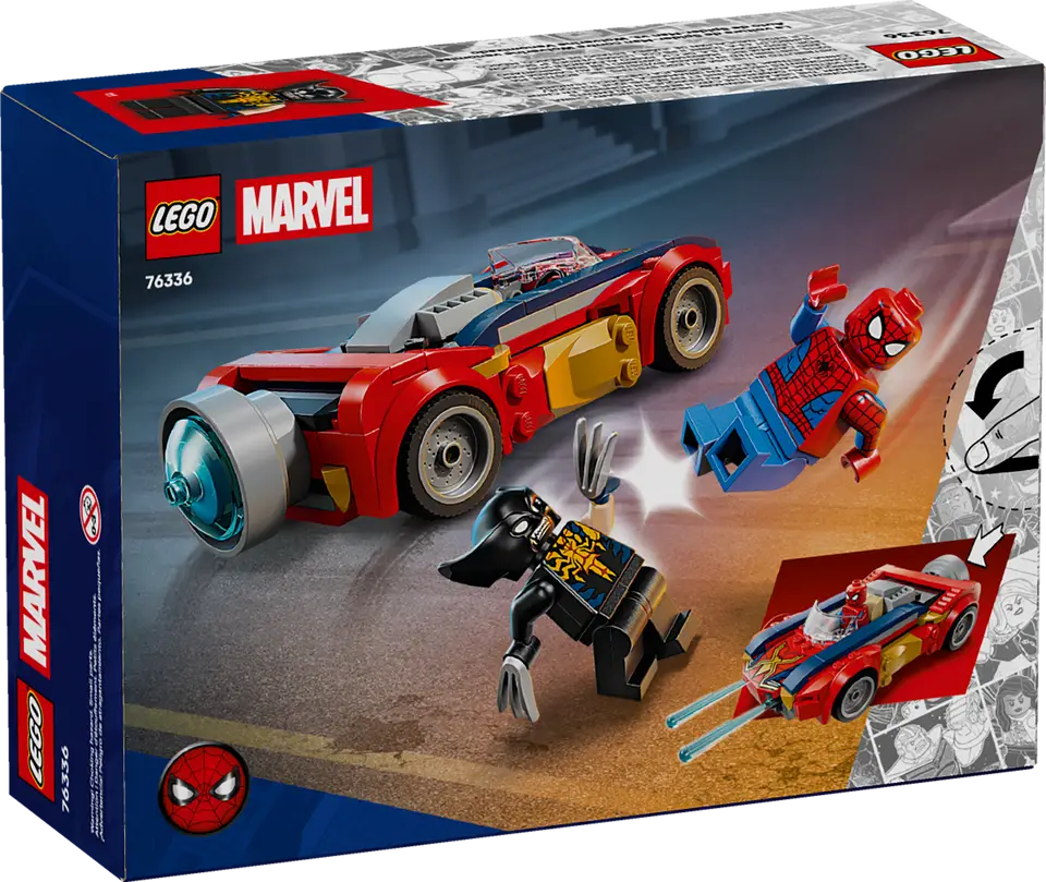 LEGO Marvel 76336 Spider-Man Car vs. Venomized Wolverine – BRICK STORE
