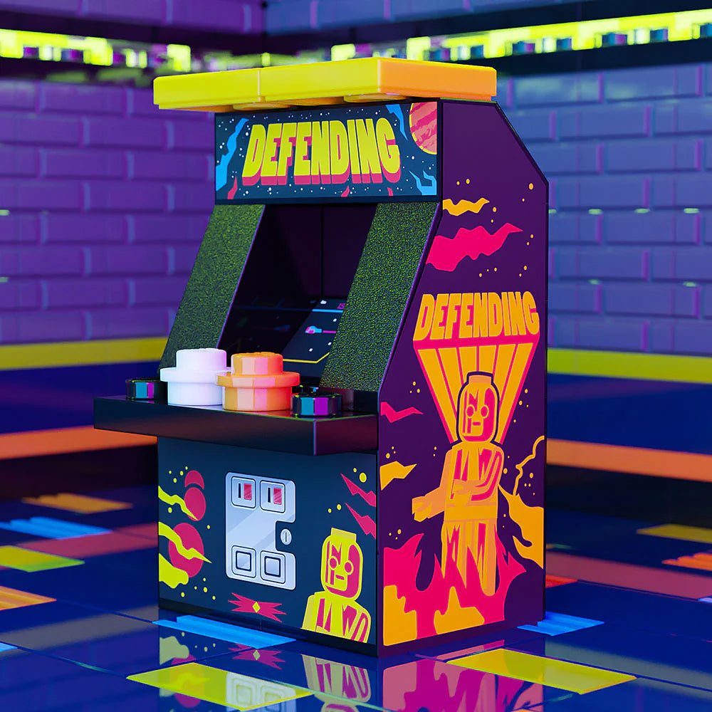Defending - B3 Customs Arcade Machine – BRICK STORE