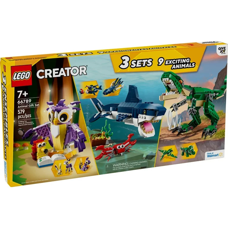 LEGO Creator 3in1 66789 Animal Gift Set - 9 Exciting Animals – BRICK STORE