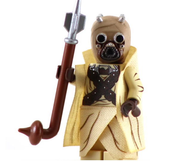 Sand Tribesman Raider V2 - BigKidBrix Custom Printed Minifig – BRICK STORE