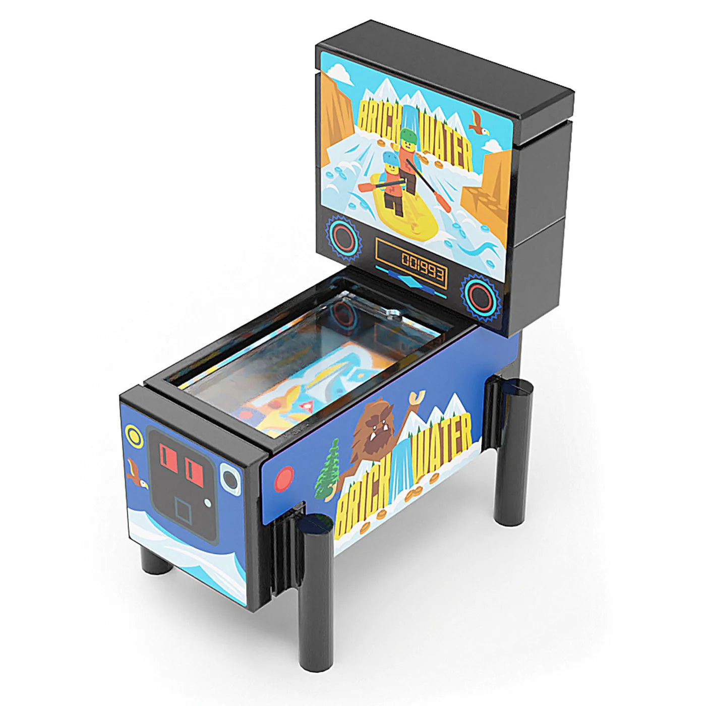 Brick Water Rafting - B3 Customs Pinball Arcade Machine – BRICK STORE