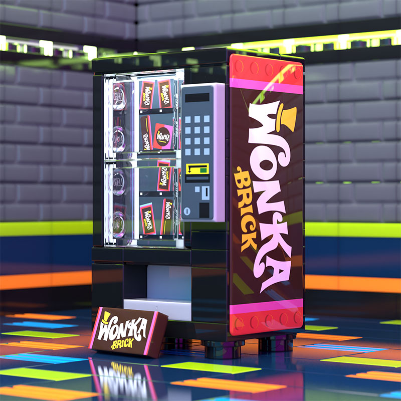 Custom LEGO Vending Machines – BRICK STORE